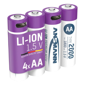 OKAPHONE - LN2000 AA batterijen oplaadbaar (USB-C) - Ansmann